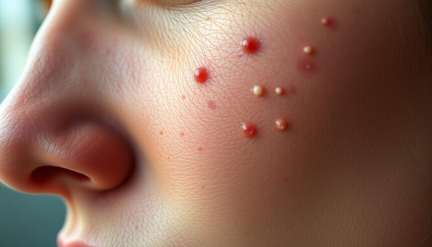 Pickel an der Wange – Ursachen & Behandlung