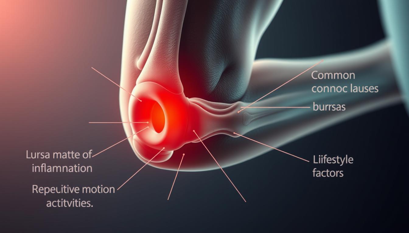 Ursachen von Schleimbeutelentzündung Ellenbogen